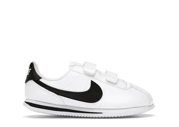 Nike Cortez Basic Slin Sneakers - White/black