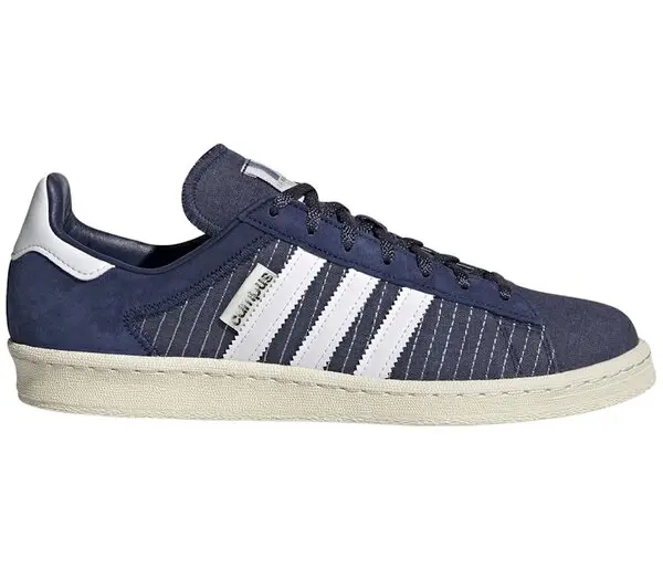 Adidas Campus 80s Tokyo Sashiko Sneakers - Dark Blue/cloud White/off White