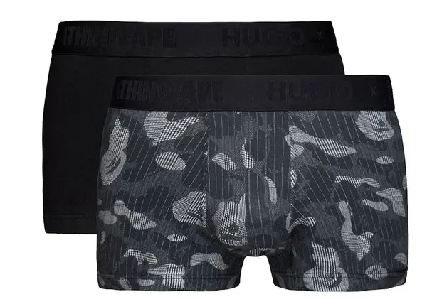 A BATHING APE X Hugo Brother Trunk - Black