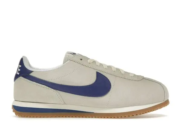Nike Cortez Athletic Department Sneakers - Pale Ivory/deep Royal Blue/sail