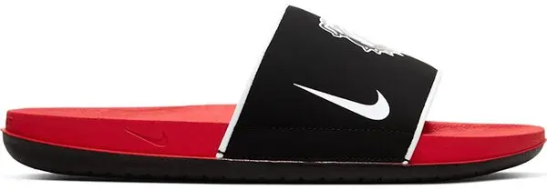 Nike College Offcourt Georgia Slides - University Red/white/black
