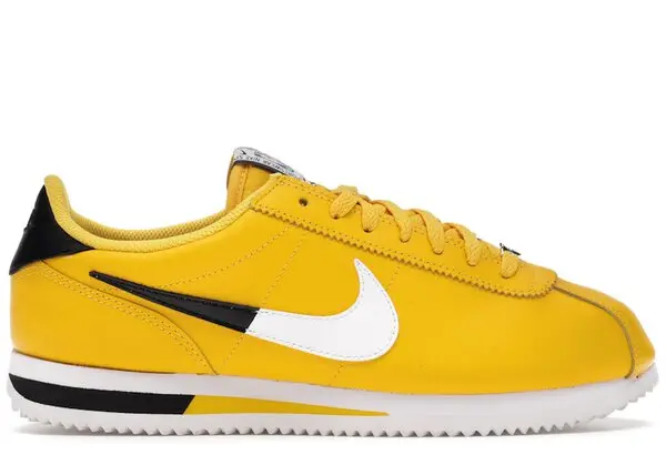 Nike Cortez Basic Nba Sneakers - Amarillo/white/black