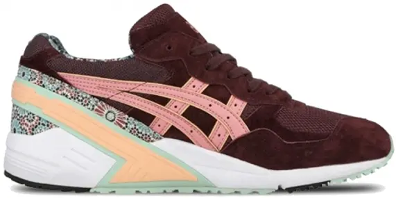 Asics Gelsight Overkill Sneakers - Burgundy/mint