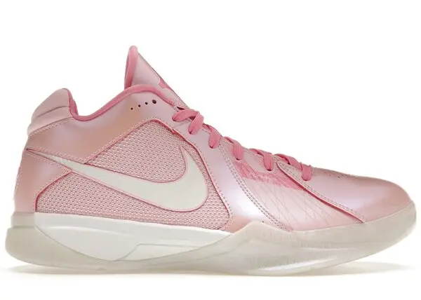 Nike Kd 3 Aunt Pearl Sneakers - Medium Soft Pink/white/lotus Pink