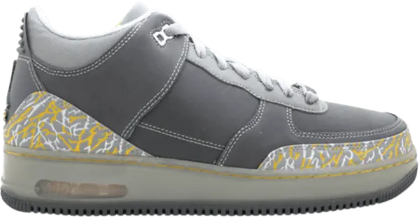 JORDAN Ajf 3 Sneakers - Flint Grey/varsity Maize/silver