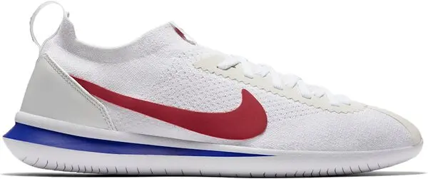 Nike Cortez Flyknit Sneakers - White/university Red/game Royal