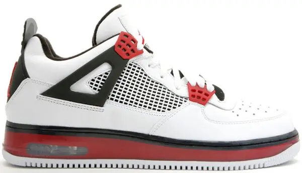 JORDAN Ajf 4 Fire Red Sneakers