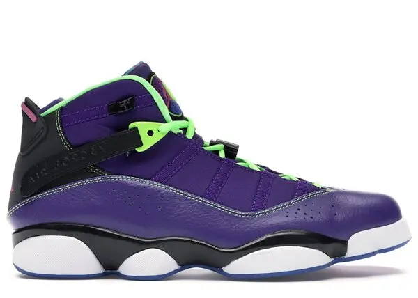 JORDAN 6 Rings Bel Air Sneakers - Court Purple/club Pink/black
