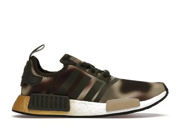 Adidas Nmd R1 Star Wars Princess Leia Sneakers - Night Cargo/brown/gold Metallic