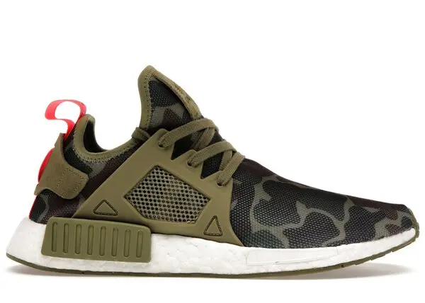Adidas Nmd Xr1 Olive Duck Camo Sneakers