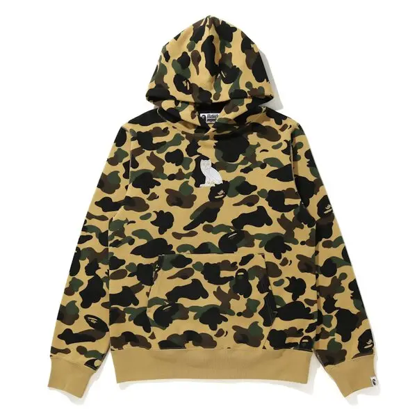 A BATHING APE X Ovo 1st Camo Pullover Hoodie