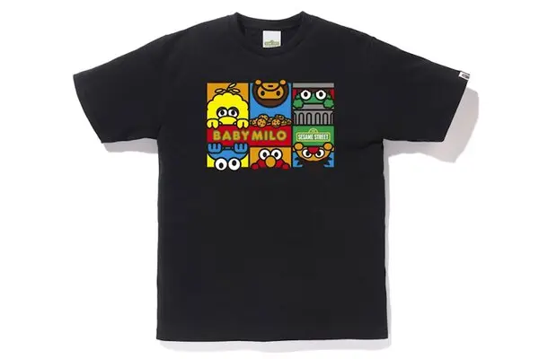 A BATHING APE X Sesame Street Characters Tee Shirt #2