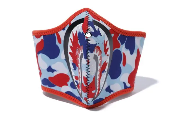 A BATHING APE X Psg Shark Mask - Blue