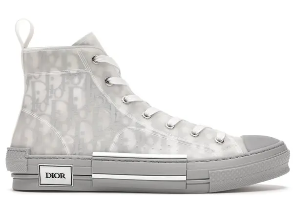 Dior B23 High-top Sneaker - Grey/white