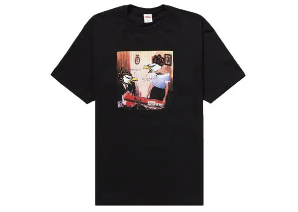 Supreme Antihero Curbs Tee Shirt - Black