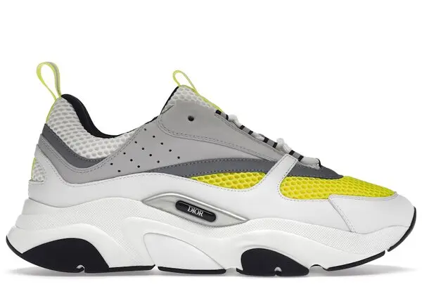 Dior B22 Sneakers - White/grey/yellow