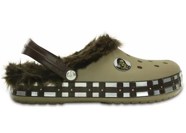 CROCS Classic Lined Clog Star Wars Chewbacca - Dark Beige/brown