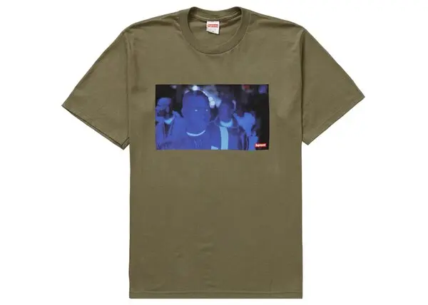 Supreme America Eats Its Young Tee Shirt - Light Olive