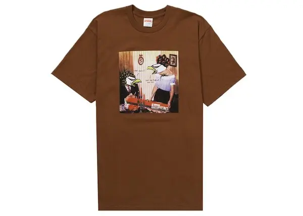 Supreme Antihero Curbs Tee Shirt - Brown
