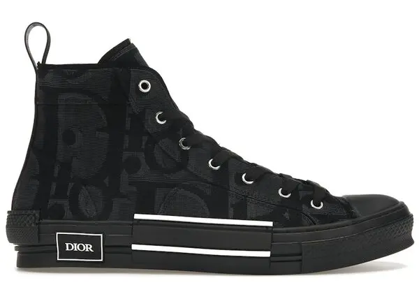 Dior B23 High Top Sneakers - Black