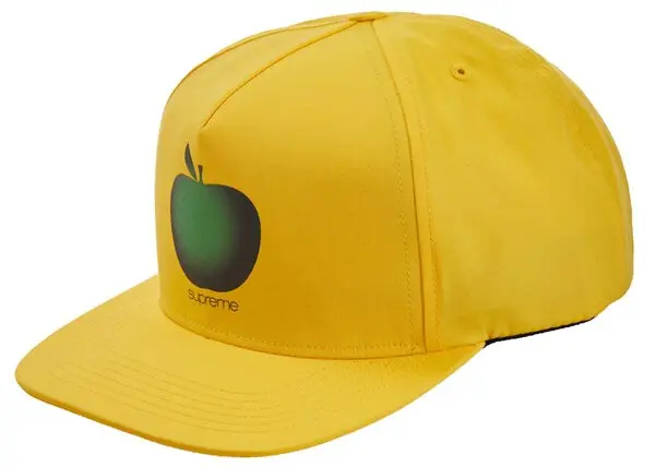 Supreme Apple 5-panel Cap - Gold