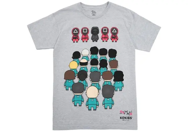 SQUID GAME Netflix X Kokies X S Xbait Group Tee Shirt