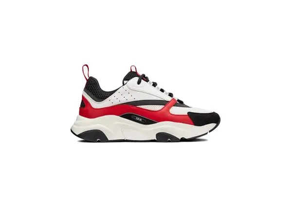 Dior B22 Sneakers - Red/Black/White | Editorialist