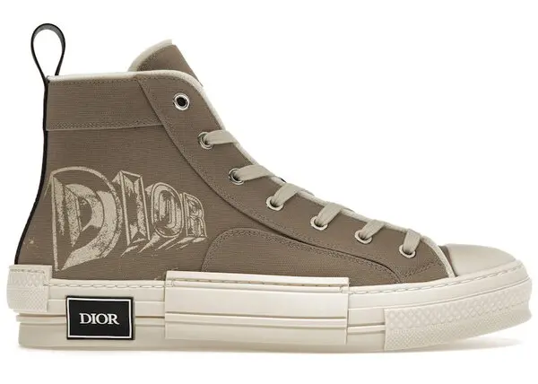 Dior B23 High-top Sneakers - Beige