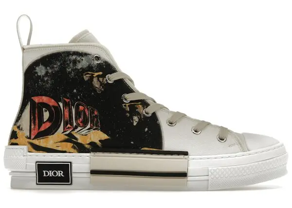 Dior B23 High-top Sneakers - White