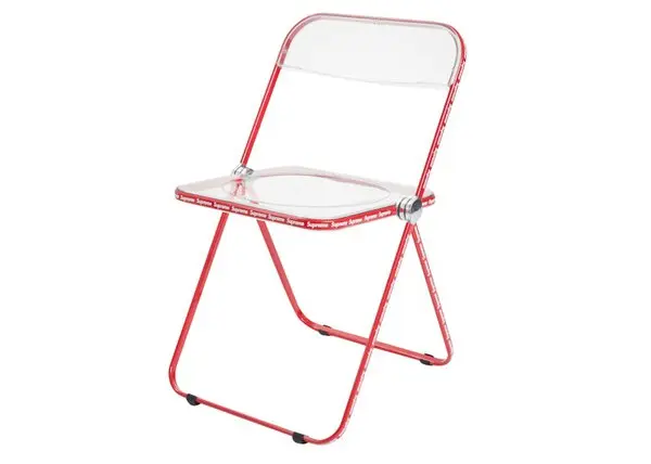 Supreme Anonima Castelli Plia Chair - Red