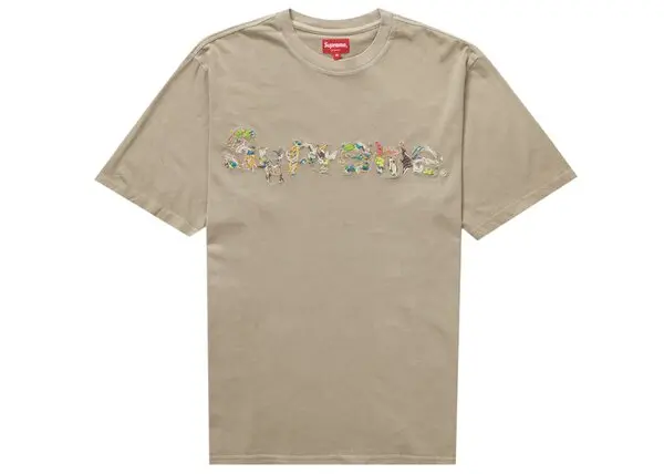 Supreme Animal Kingdom Short Sleeve Top - Dusty Tan