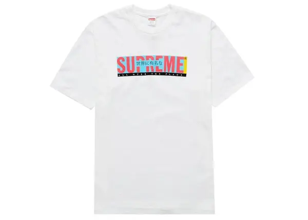 Supreme All Over Tee Shirt - White