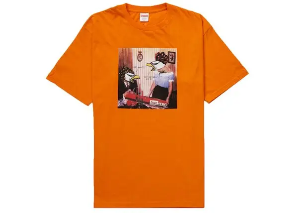 Supreme Antihero Curbs Tee Shirt - Orange