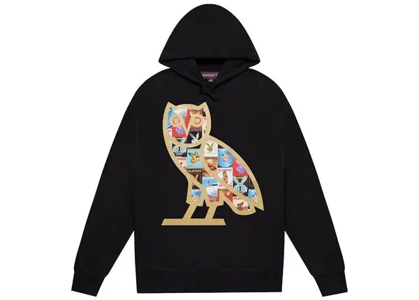 OVO X Playboy Magazine Hooded Sweatshirt - Black