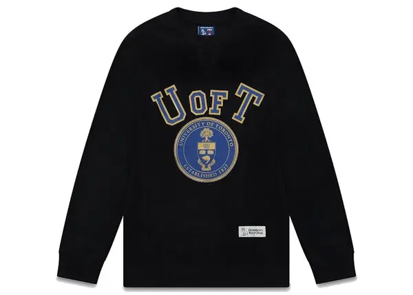 OVO X University Of Toronto Crewneck Sweatshirt - Black