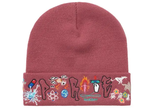 Supreme Aoi Icons Beanie - Plum
