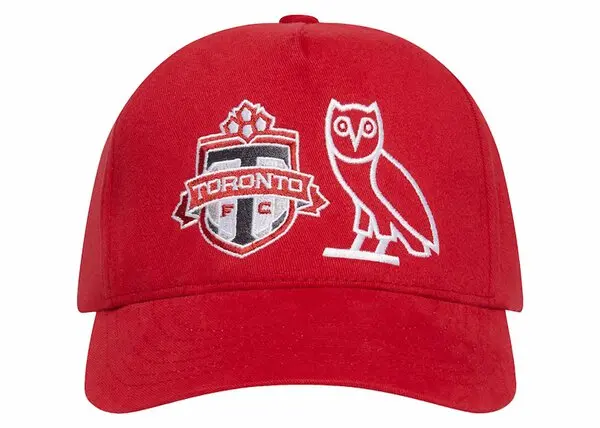 OVO X Toronto Fc Logo Cap - Red