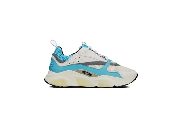 Dior B22in Sneakers - White/light Blue