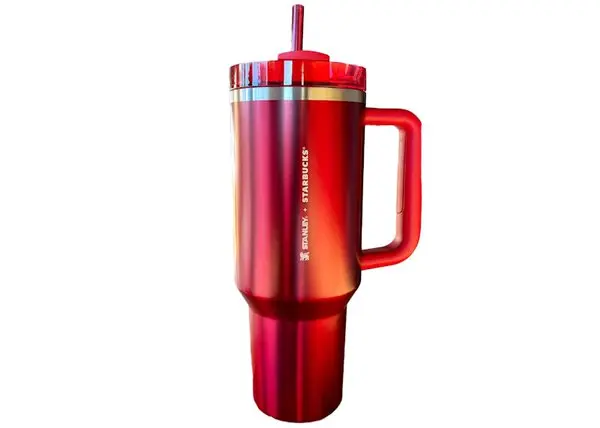 STANLEY X Starbucks 40 Oz Holiday Tumbler Mug - Red