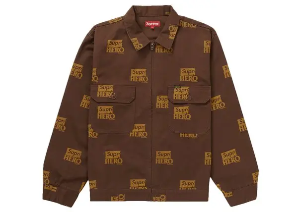 Supreme Antihero Work Jacket - Brown | Editorialist