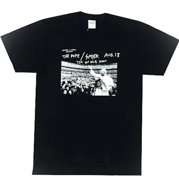 Supreme Antihero Pope Tee Shirt - Black