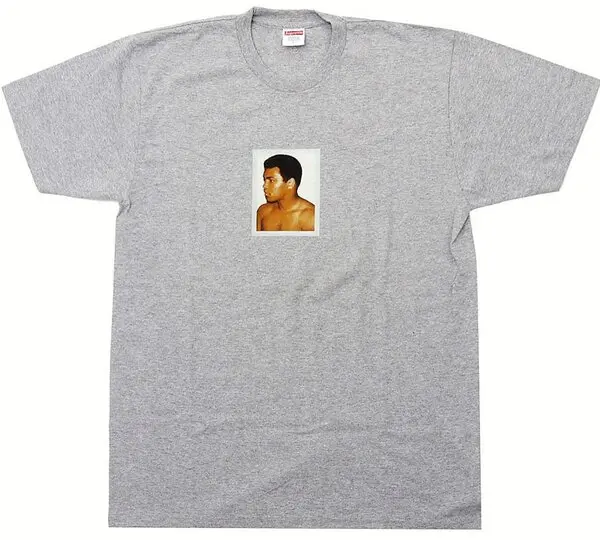 Supreme Aliwarhol Tee Shirt - Heather Grey