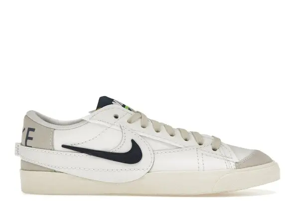 Nike Blazer Low 77 Jumbo Se Sneakers - Summit White/midnight Navy/phantom