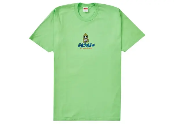 Supreme Alien Tee Shirt - Lime