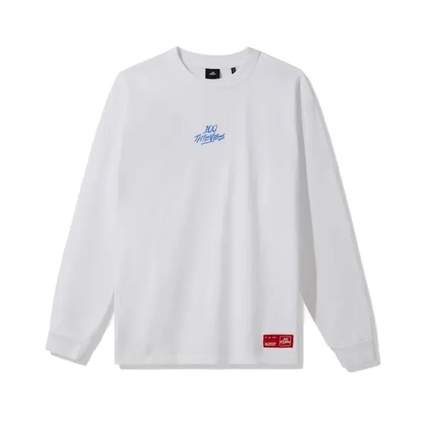 100 THIEVES Enter Infinity Long Sleeve T-shirt - White