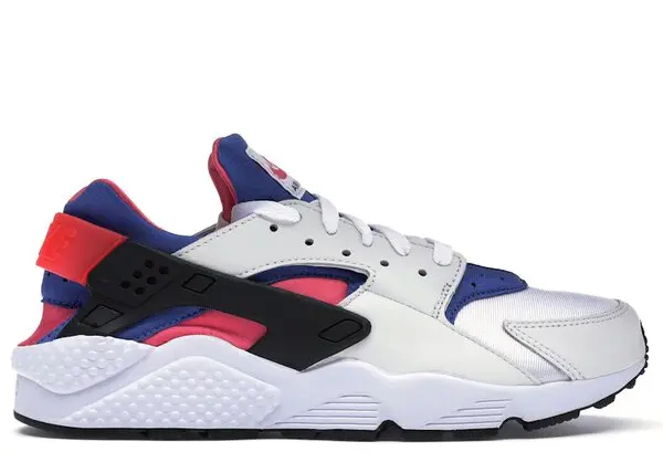 Nike Air Huarache Run Sneakers - White/game Royal/black