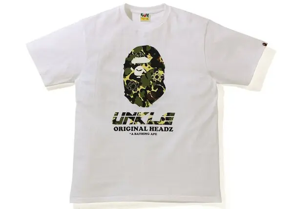 A BATHING APE X Unkle T-shirt - White
