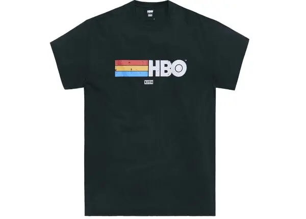 Kith Hbo Rainbow Logo Vintage Tee Shirt