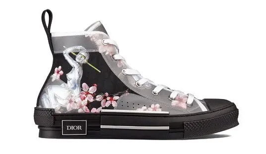 Dior B23 High Canvas Sorayama Robot Sneakers