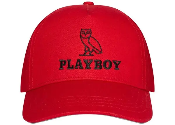 OVO X Playboy Sportcap - Red